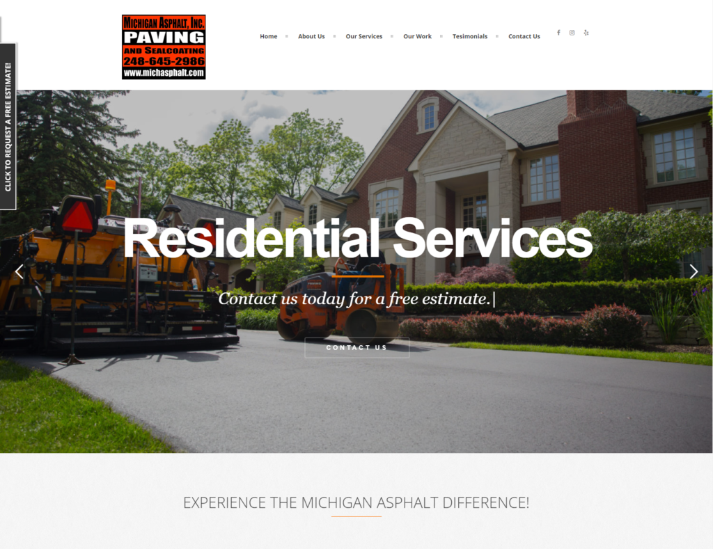 Velocity Computer Solutions Michigan Asphalt Website - Velocity ...